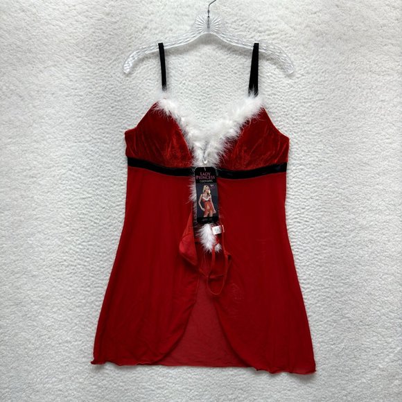 Lady Princess | Intimates & Sleepwear | Nwt New Sexy Mrs Claus Santa ...